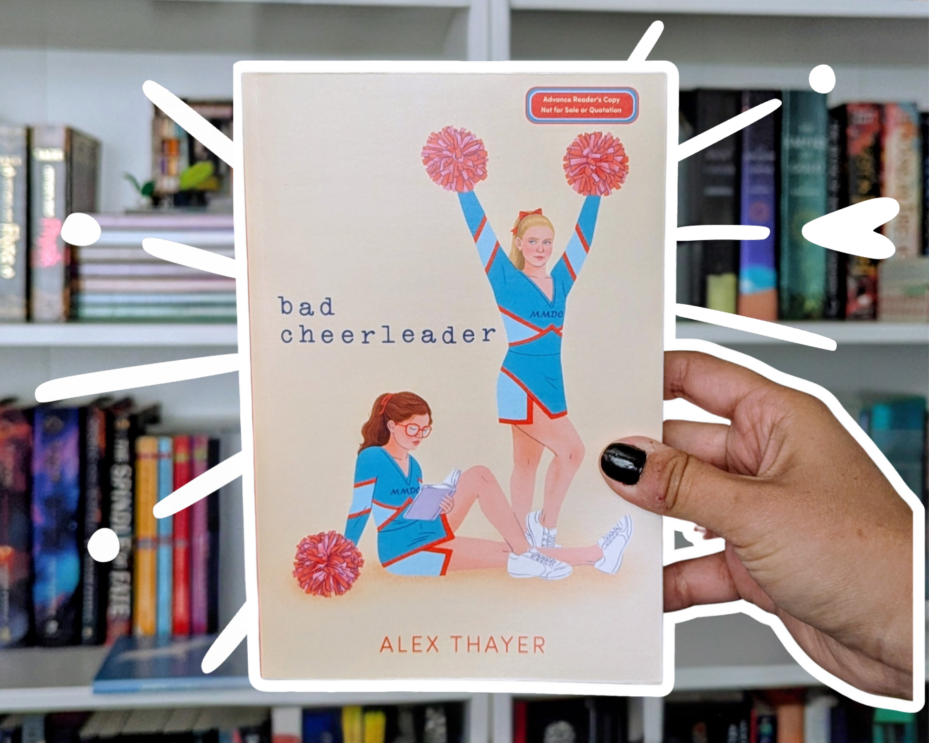 BOOK REVIEW: Bad Cheerleader by Alex Thayer – Alicia's Realm
